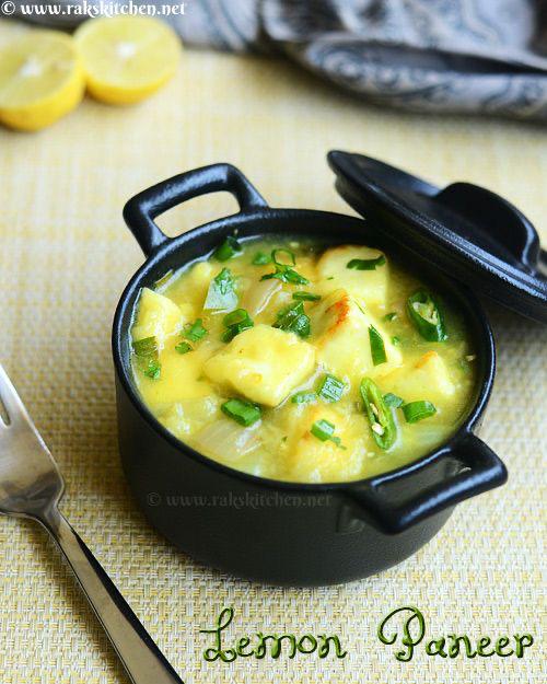 lemon paneer – Maya Express
